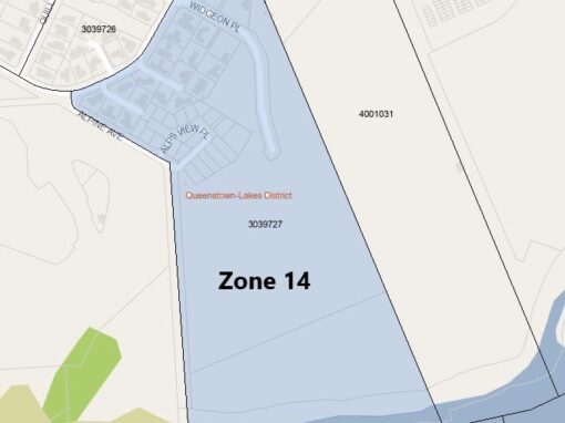 Alpine Ave, Alps View Place, Onslow Road, Rere Road, Widgeon Place ...